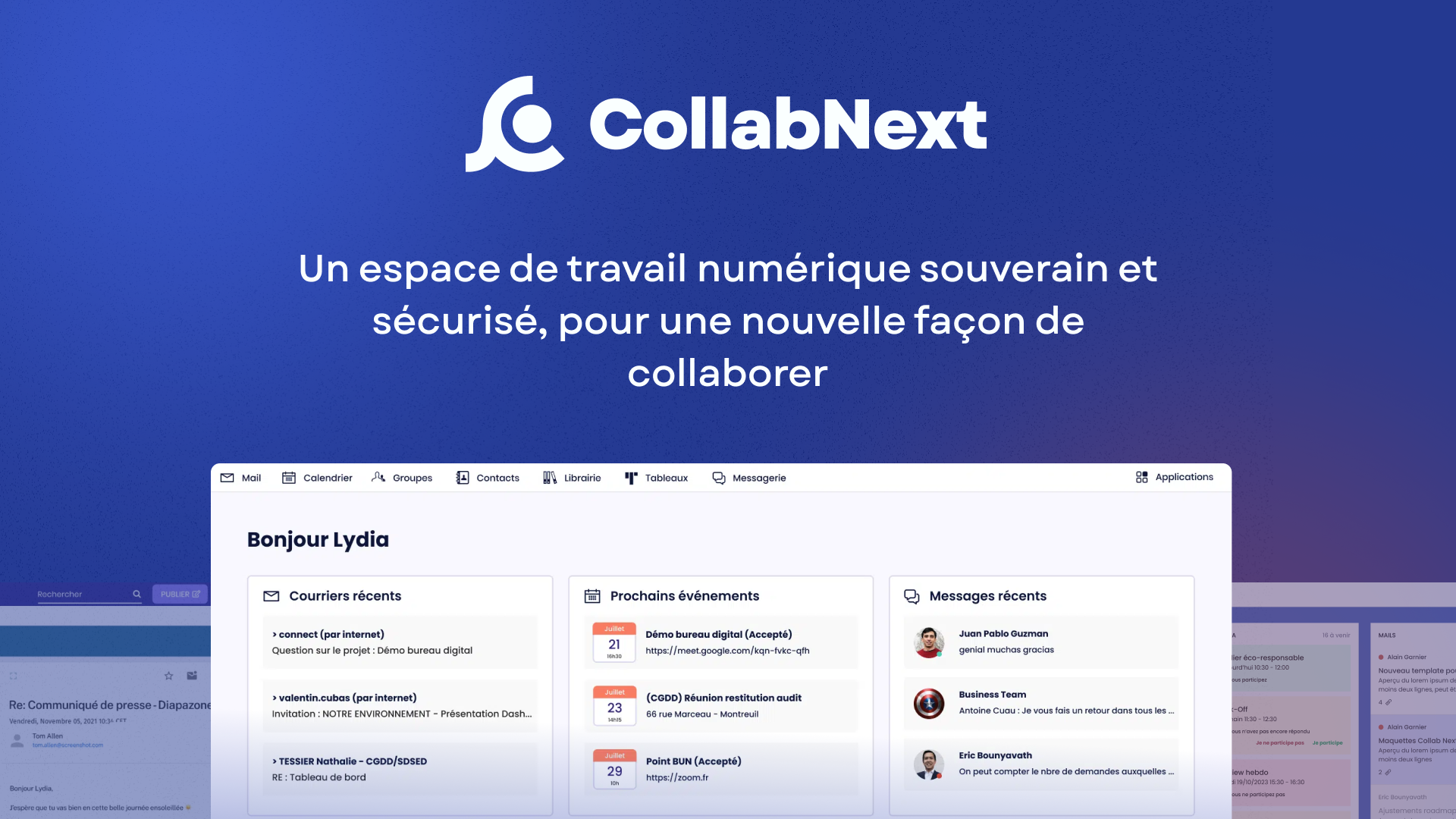 CollabNext - L’espace de travail numérique européen complet et sécurisé